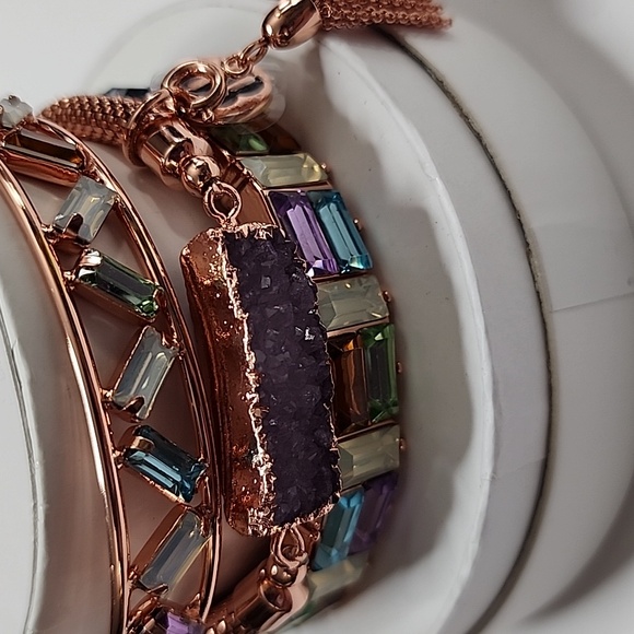 Jewelry | Bomb Party Stacks Rock Candy Glam | Poshmark